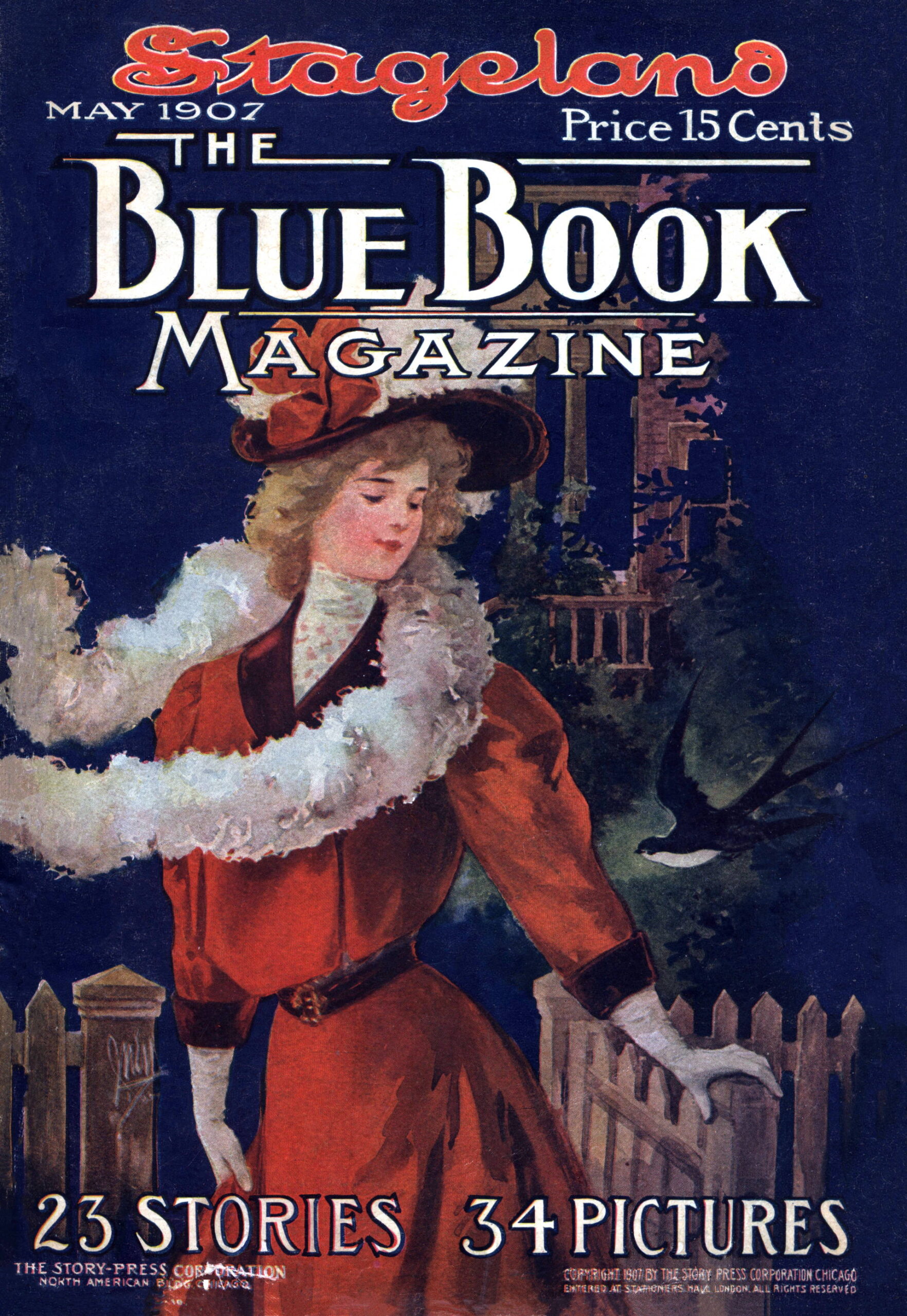 Issue Review: Blue Book, 1907 May - Pulpflakes